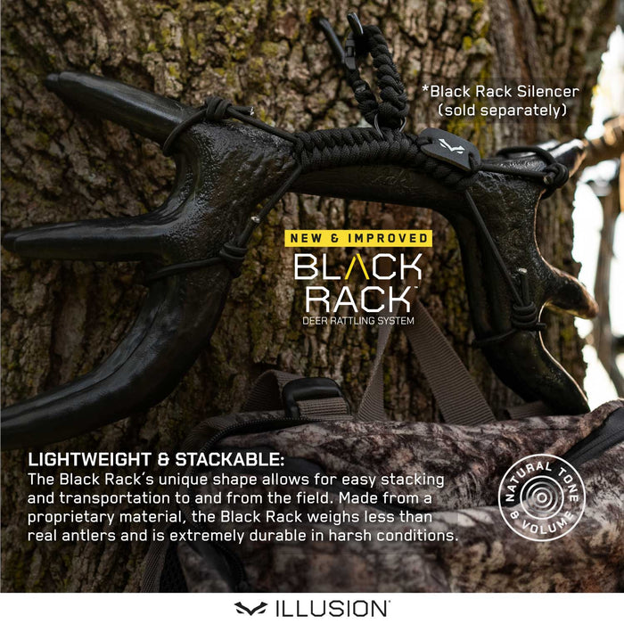 Black Rack Rattling System – Illusion Outdoor Systems