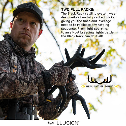 Black Rack Rattling System – Illusion Outdoor Systems