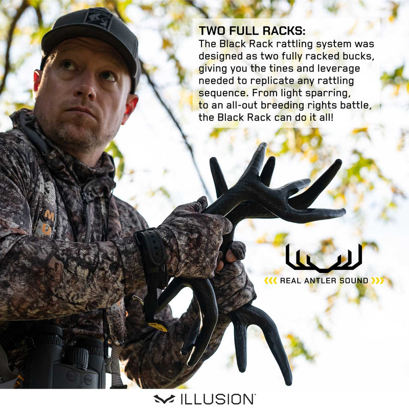 Black Rack Rattling System – Illusion Outdoor Systems
