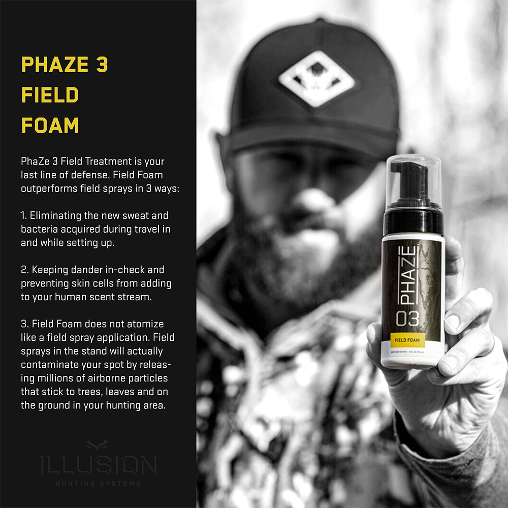 PhaZe 3 Field Foam Odor Eliminator - Illusion Outdoor Systems